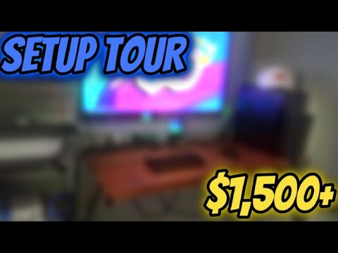 $1,500 GAMING SETUP TOUR!!! - YouTube