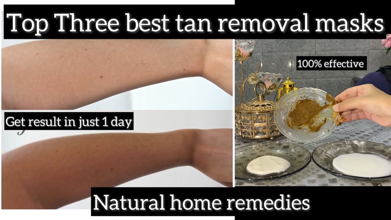 How to remove SUN TAN at home naturally / super fast tan removal / Most ...