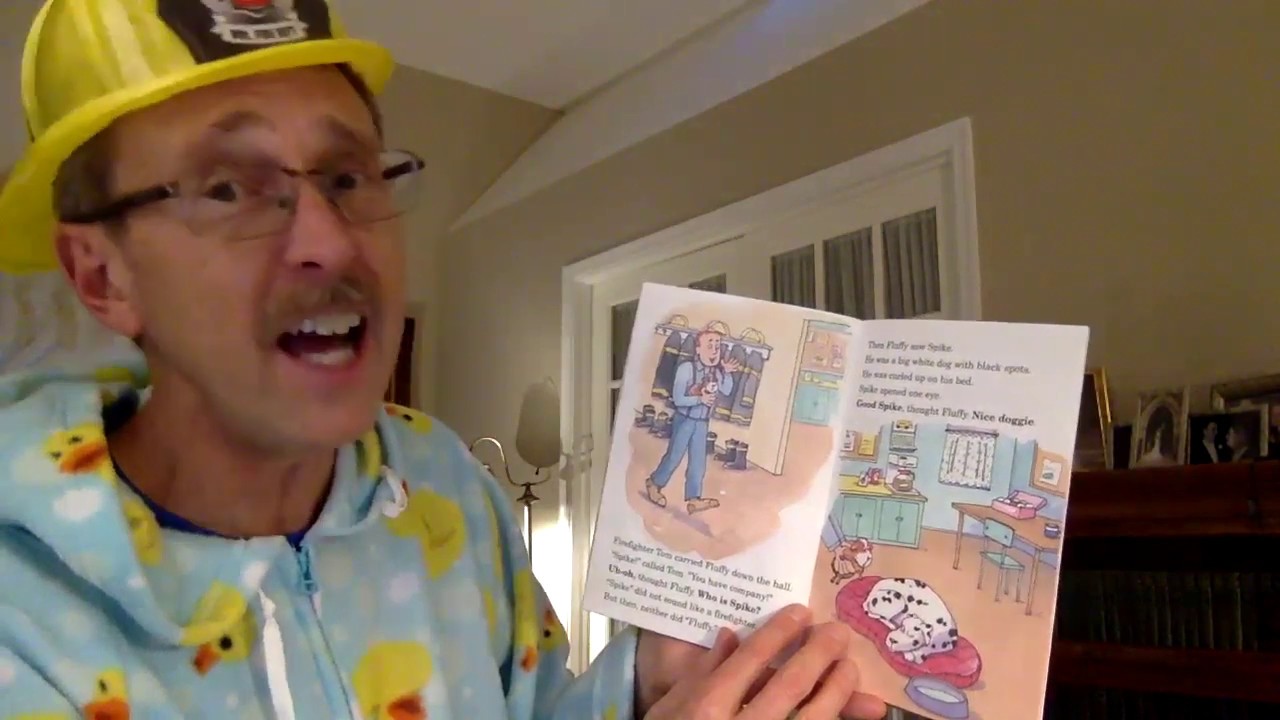 Fluffy and the Firefighters read by Prof Byrd - YouTube