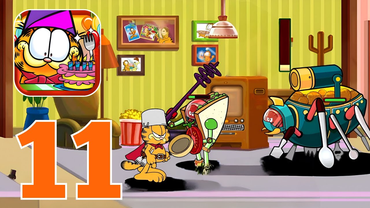 Garfield's Defense - Gameplay Walkthrough | Kamal Gameplay | Part 11 ...