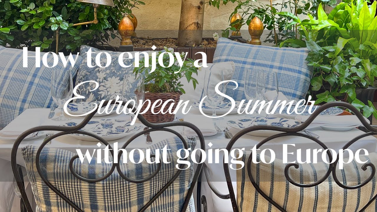 Euro Summer | 6 Ways to Enjoy European Summer Anywhere - YouTube