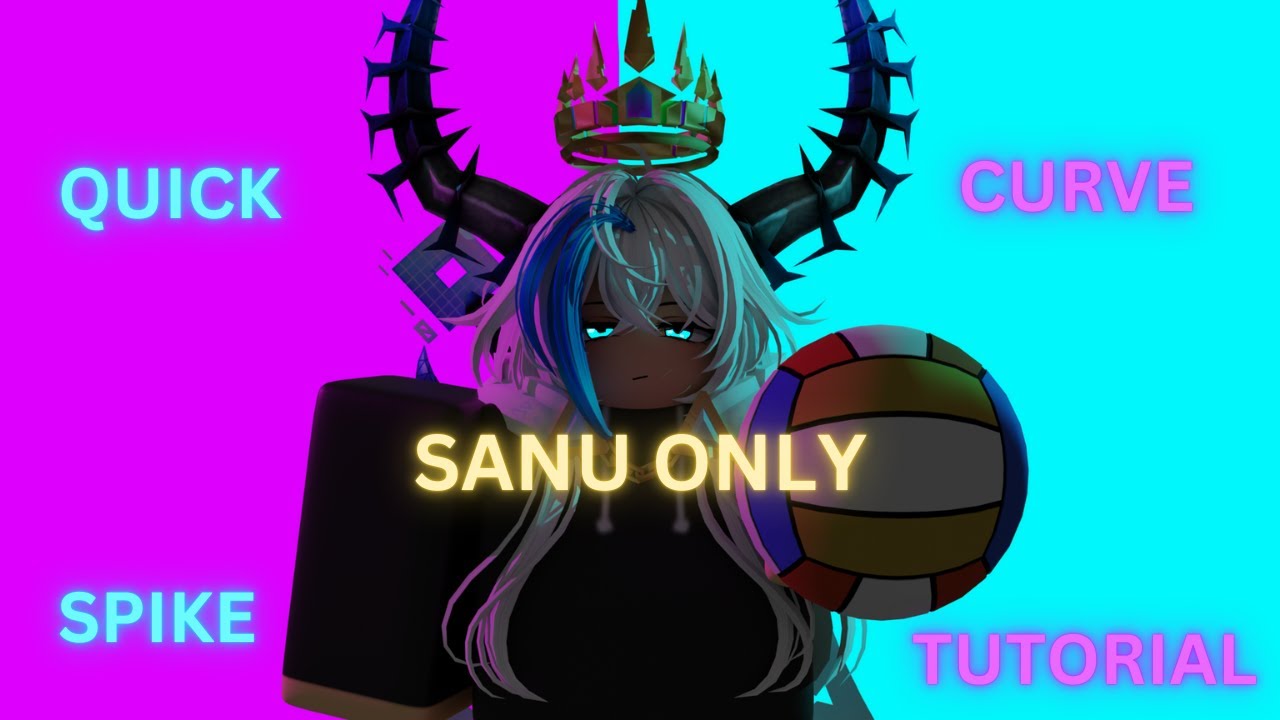 QUICK SERVE CURVE SPIKE SANU TUTORIAL | VOLLEYBALL LEGENDS - YouTube