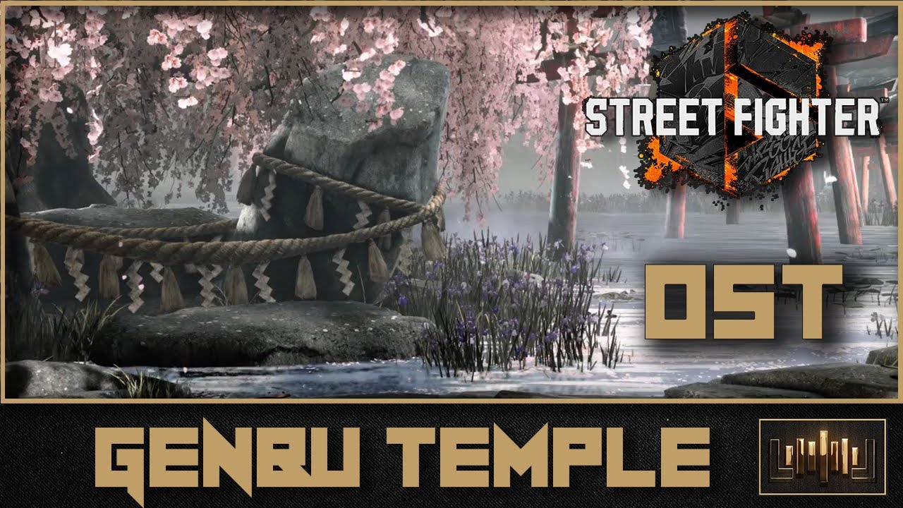 Street Fighter 6 OST🎧: Genbu Temple for 15 minutes - YouTube