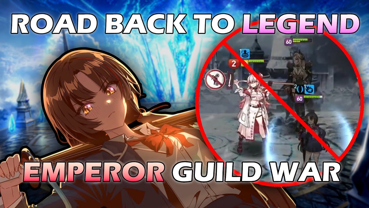 [Epic Seven] ROAD BACK TO LEGEND GUILD WAR - YouTube