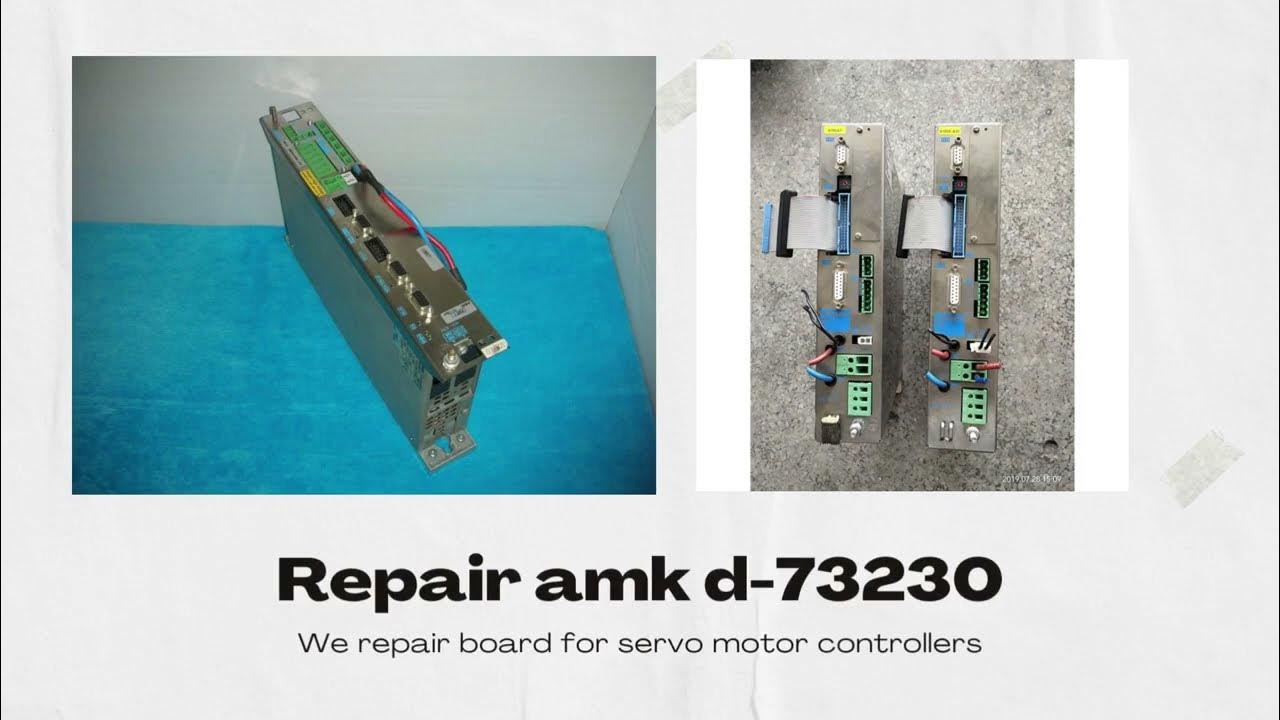 AMK D 73230 repairing - YouTube