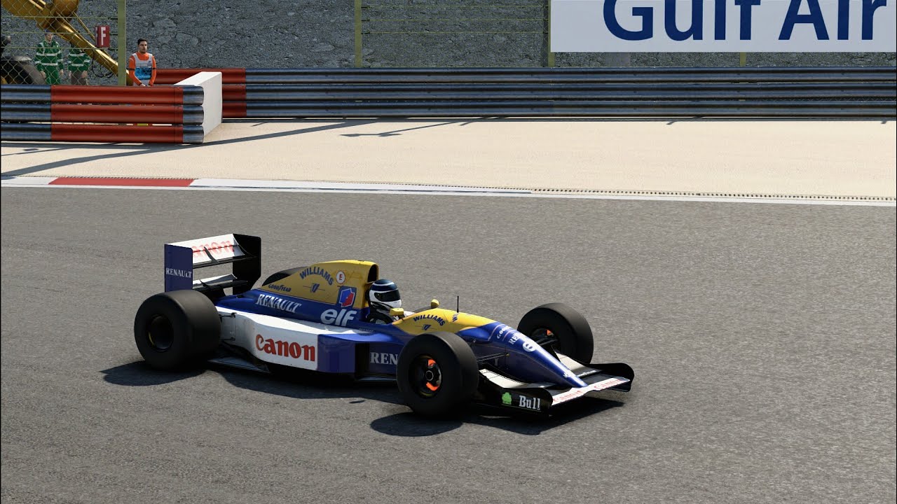 1992 Williams FW14B | F1 2017 Classic Car Gameplay - YouTube
