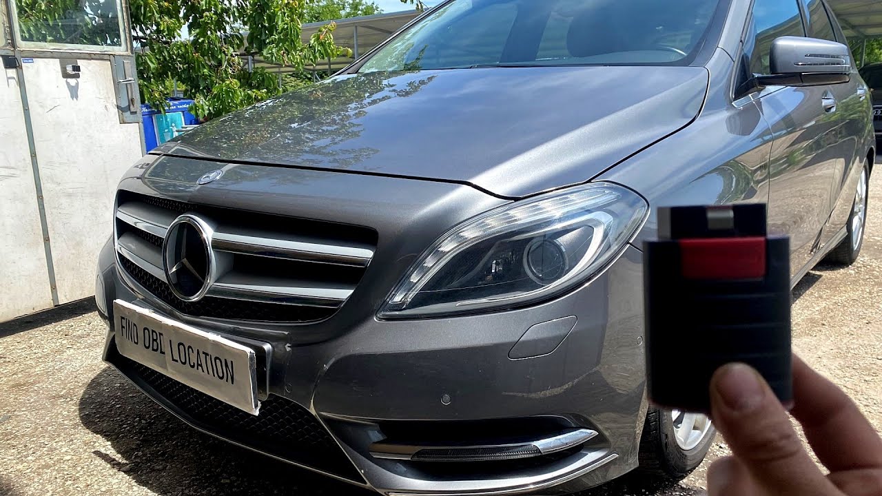 2012 Mercedes B180 W246 OBD Port Location - YouTube