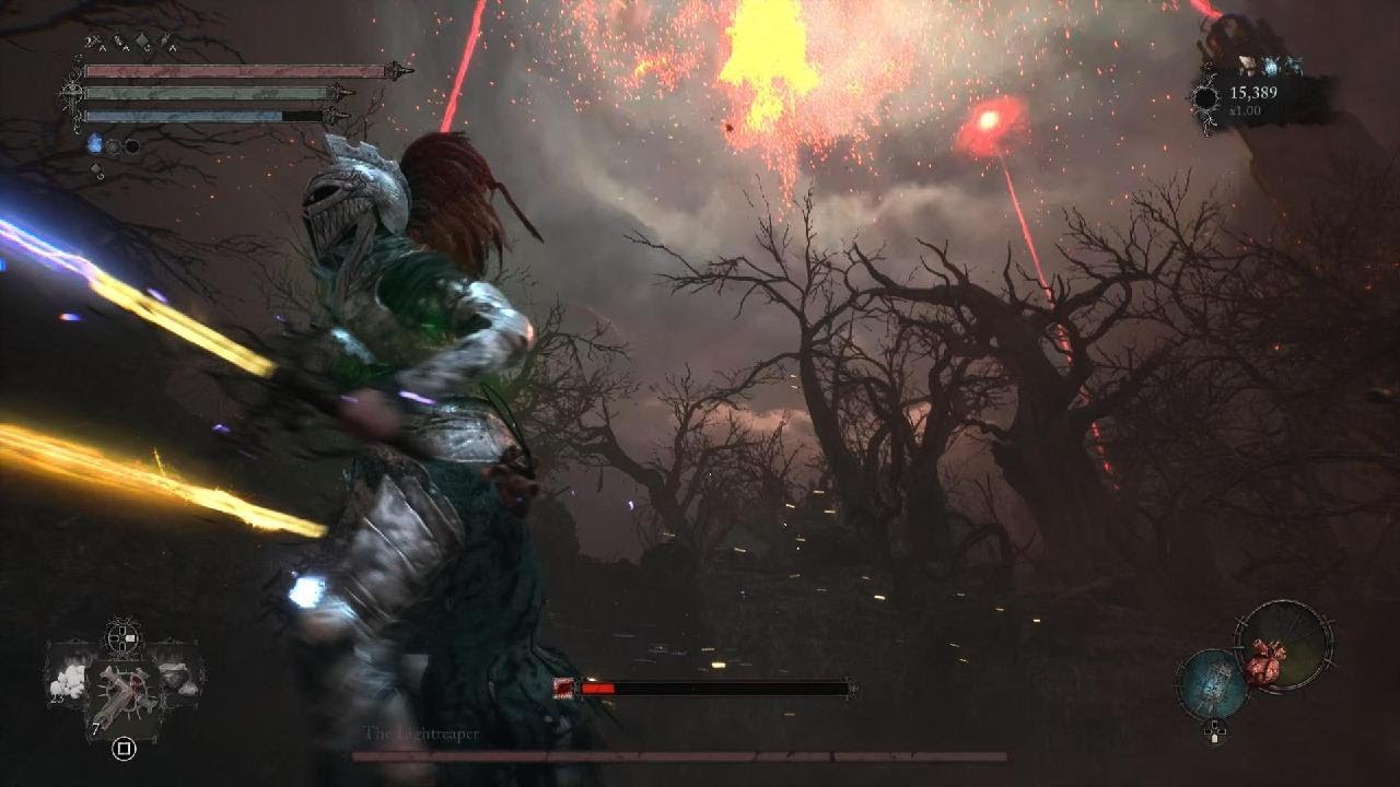 Lords of the Fallen LIGHT REAPER DEAD AT TUTORIAL NG+ 2 - YouTube