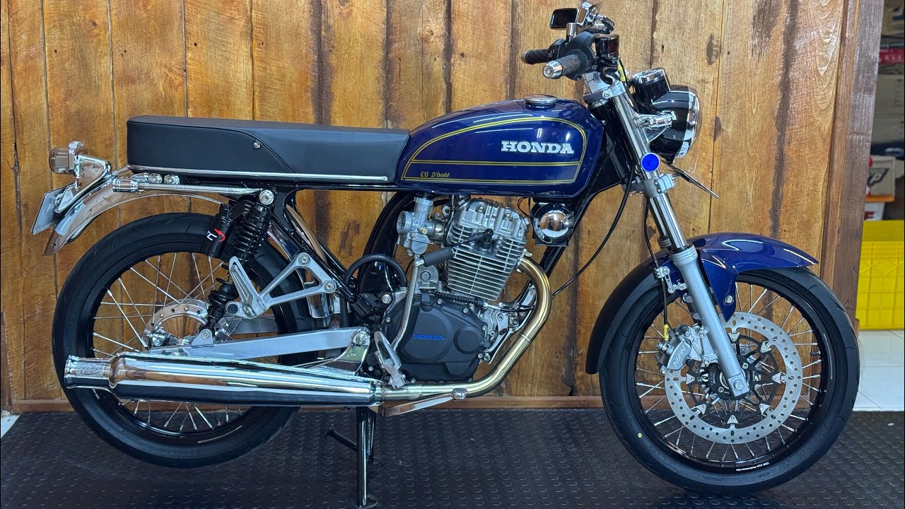 Cb biru gelap basic honda tiger | tumbasmotor | - YouTube