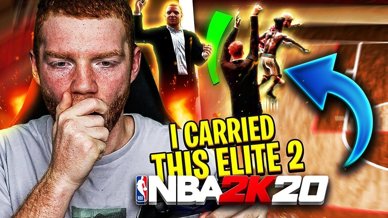 i CARRIED an ELITE 2 to WINS! TOP REP player!! (NBA 2K20 PARK) - YouTube