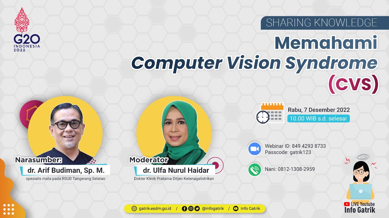 Sharing Knowledge Computer Vision Syndrome (CVS) - YouTube