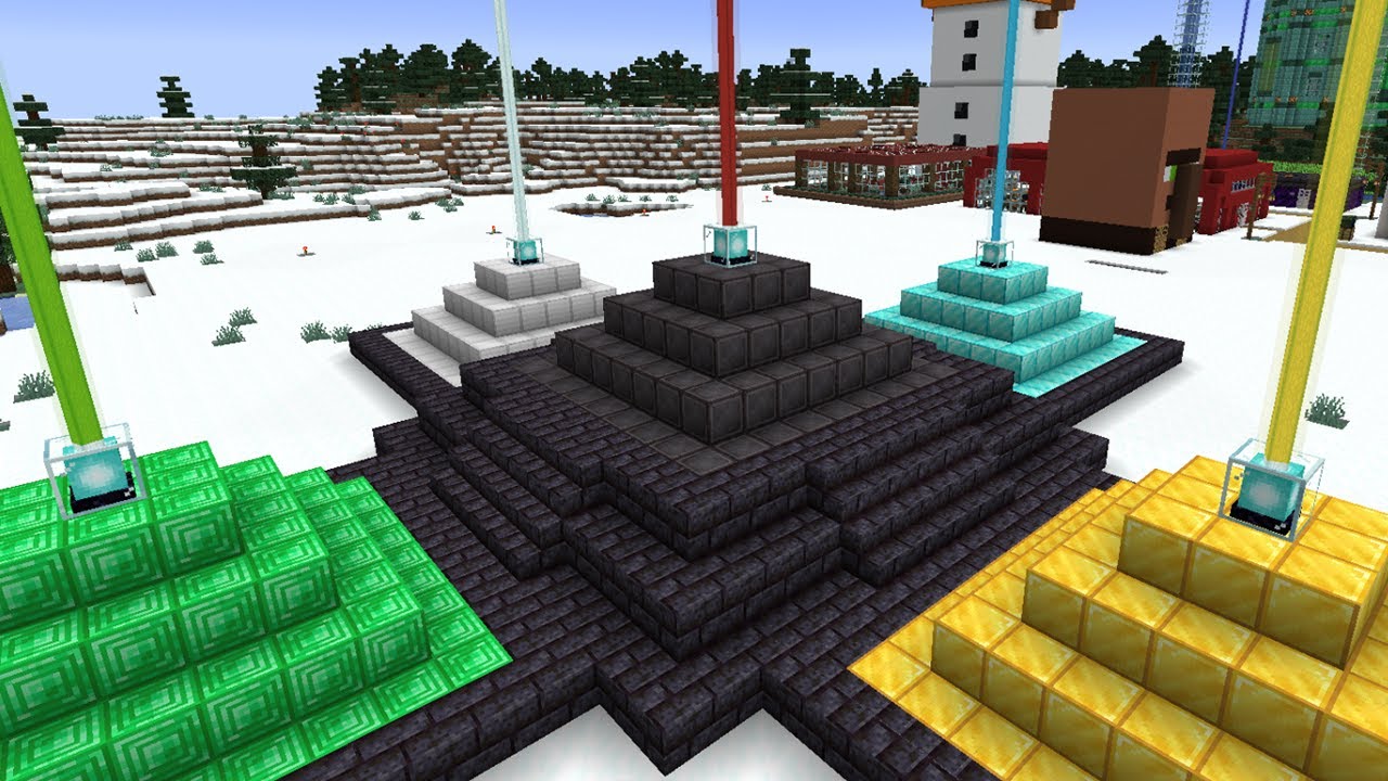 My FULL Netherite Beacon!! - YouTube