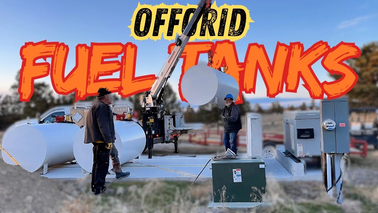 Installing Fuel Tanks for Heavy Equipment & Ranch Vehicles | Timelapse ...