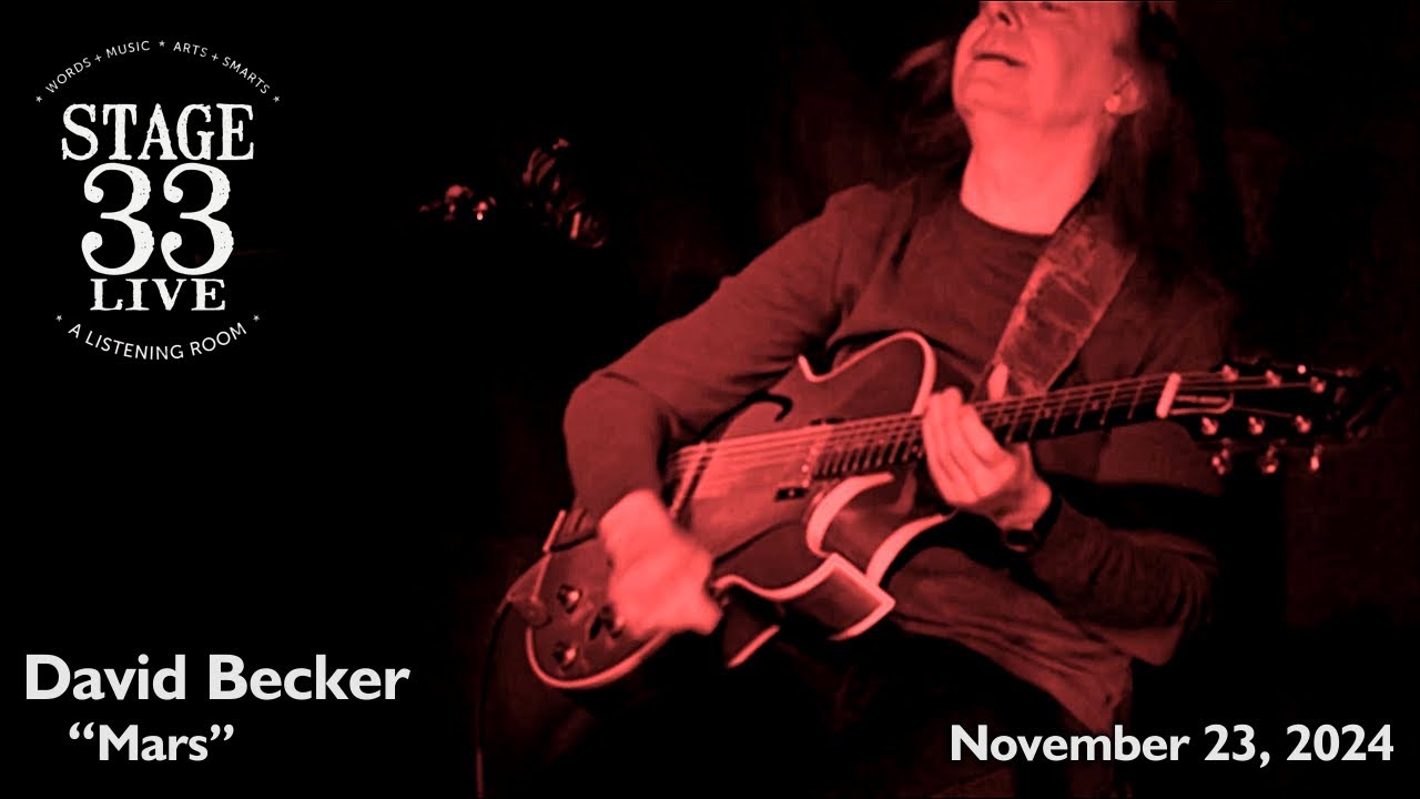 David Becker - Mars (Stage 33 Live; November 23, 2024) - YouTube