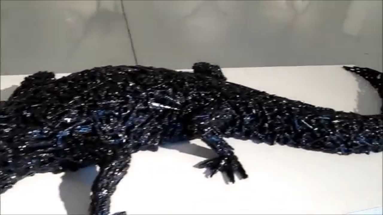Metal Sculptor Dan Swails at The Open Studio, Englewood Florida - YouTube