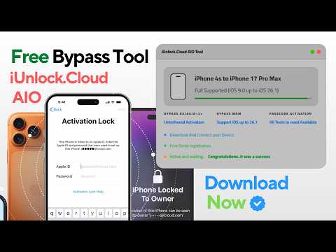 How to Bypass iCloud Activation Lock for FREE (2026) – iUnlock.Cloud AIO Tool