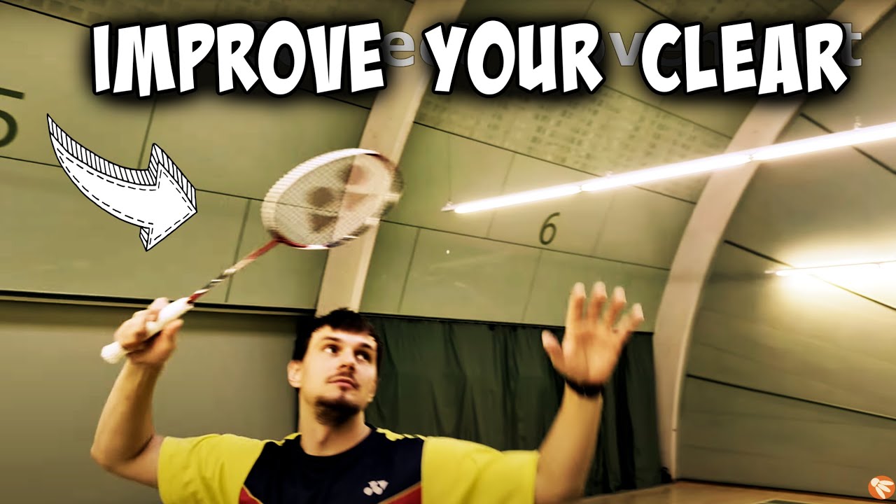 How To Do A Badminton Clear? Badminton Tutorial 🏸 - YouTube