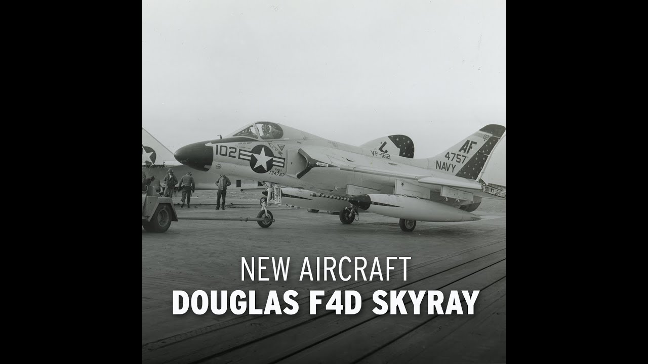Intrepid Museum Acquires Douglas F4D Skyray - YouTube