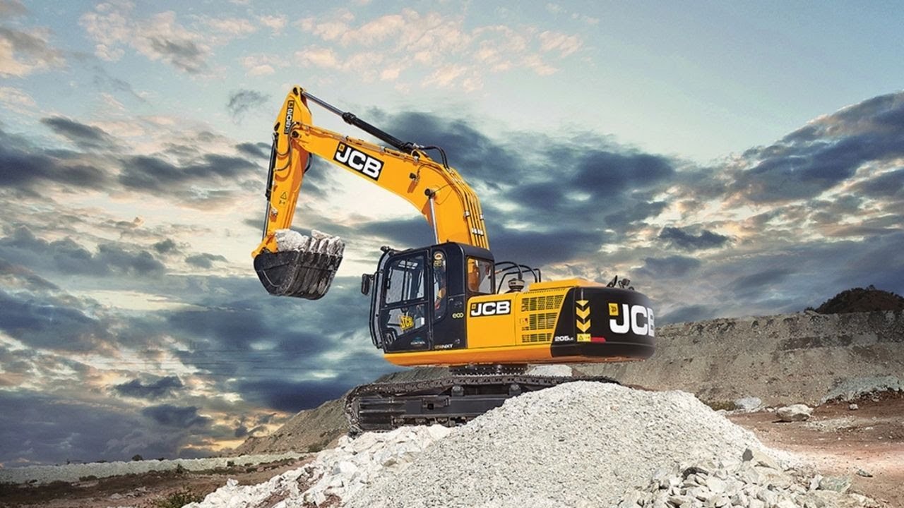 JCB JS 205 Excavator - YouTube