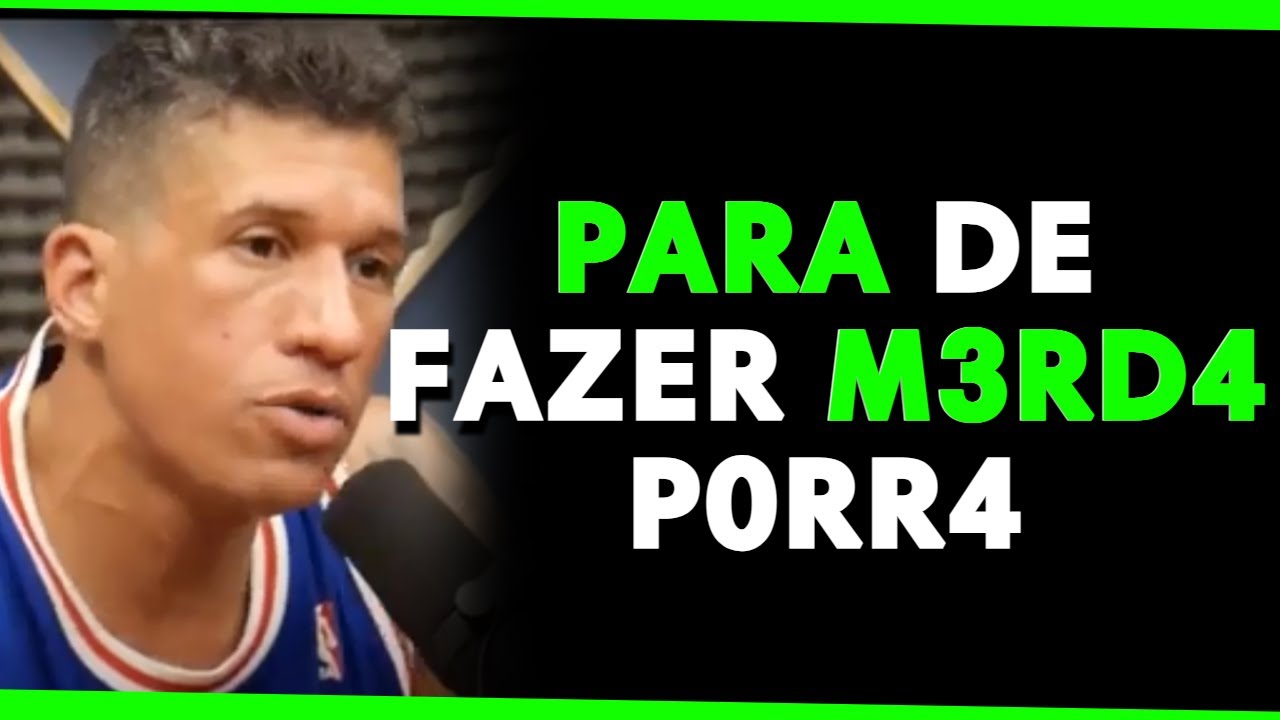 MOTIVAÇÃO - PARA DE FAZER M3RD4! - DOUGLAS VIEGAS (PODEROSÍSSIMO NINJA ...