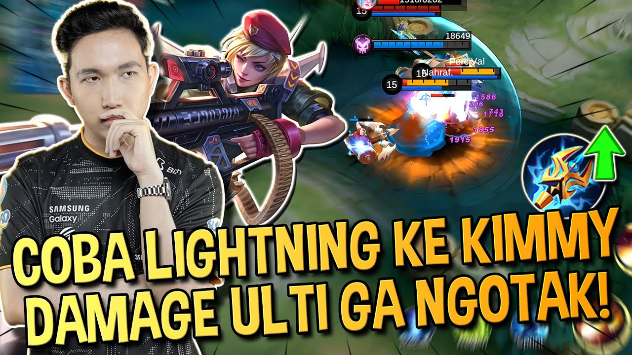 SESAKIT INI ULTI KIMMY KALO PAKE LIGHTNING!!! - Mobile Legends - YouTube