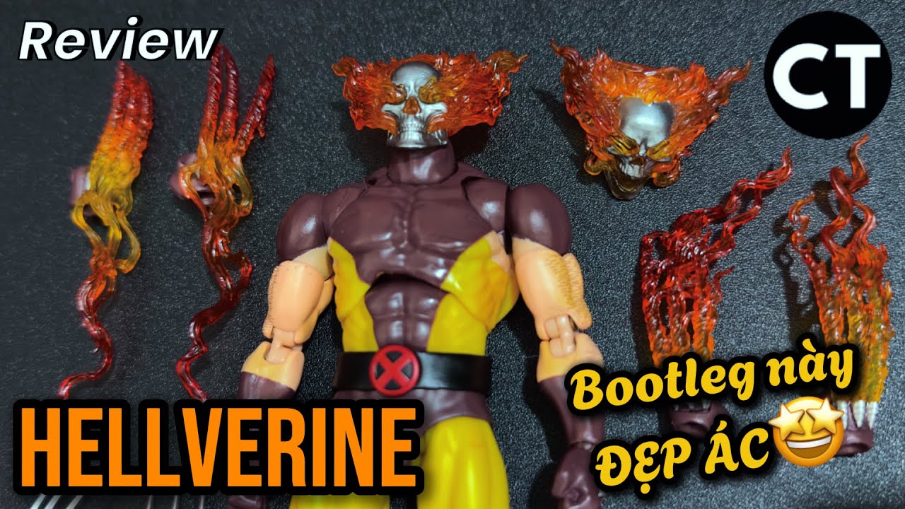 Review Mô Hình Wolverine Hellverine CT Toys (Bootleg) | FAKE Quá Đỉnh ...