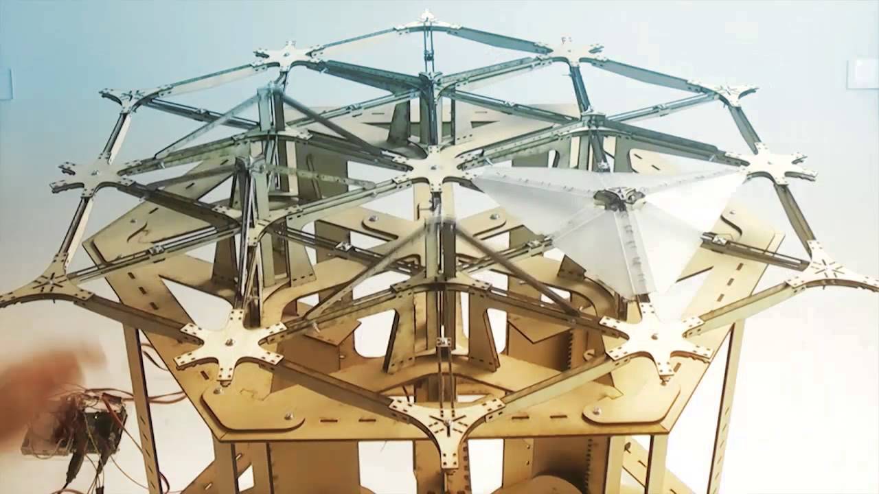 Responsive Dynamic Shading Screen Prototype - YouTube