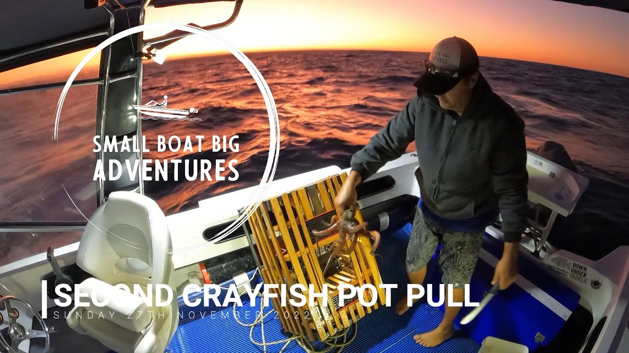 CRAYFISH POT PULL 27th November 2022 - YouTube