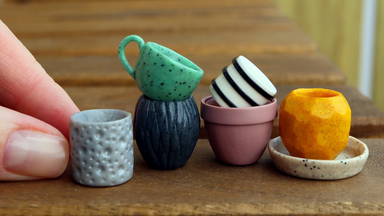 Miniature pots🌿 - YouTube