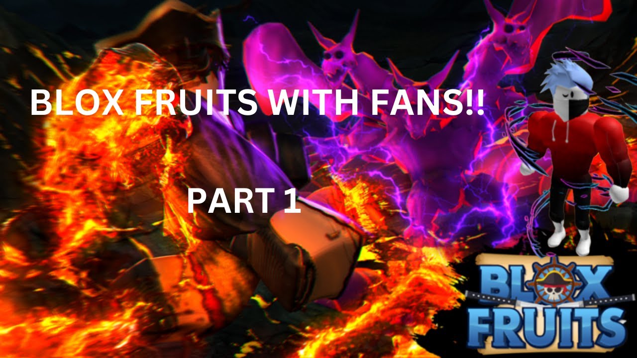 Playing Blox FRUITS WITH FANS!! & FRIENDS! - YouTube