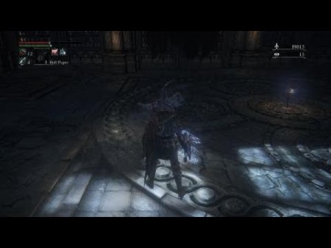 Bloodborne - Bloody Crow of Cainhurst Fight - YouTube