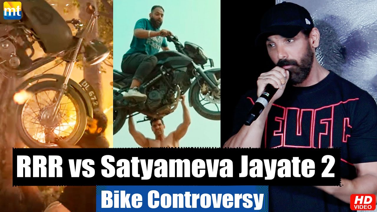 John Abraham breaks silence on Jr. NTR's RRR bike scene vs Satyameva ...