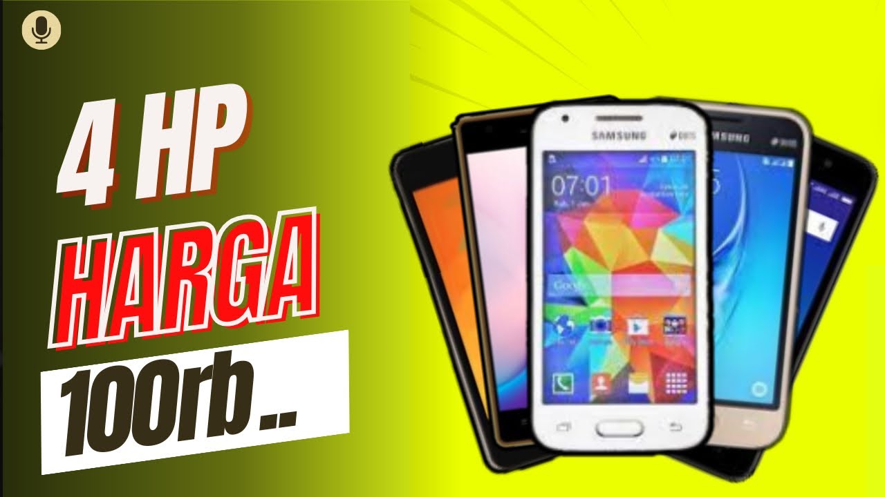 Cuma 100K..!! | 4 HP Murah Harga 100Ribuan terbaik DI Awal Tahun 2024 ...