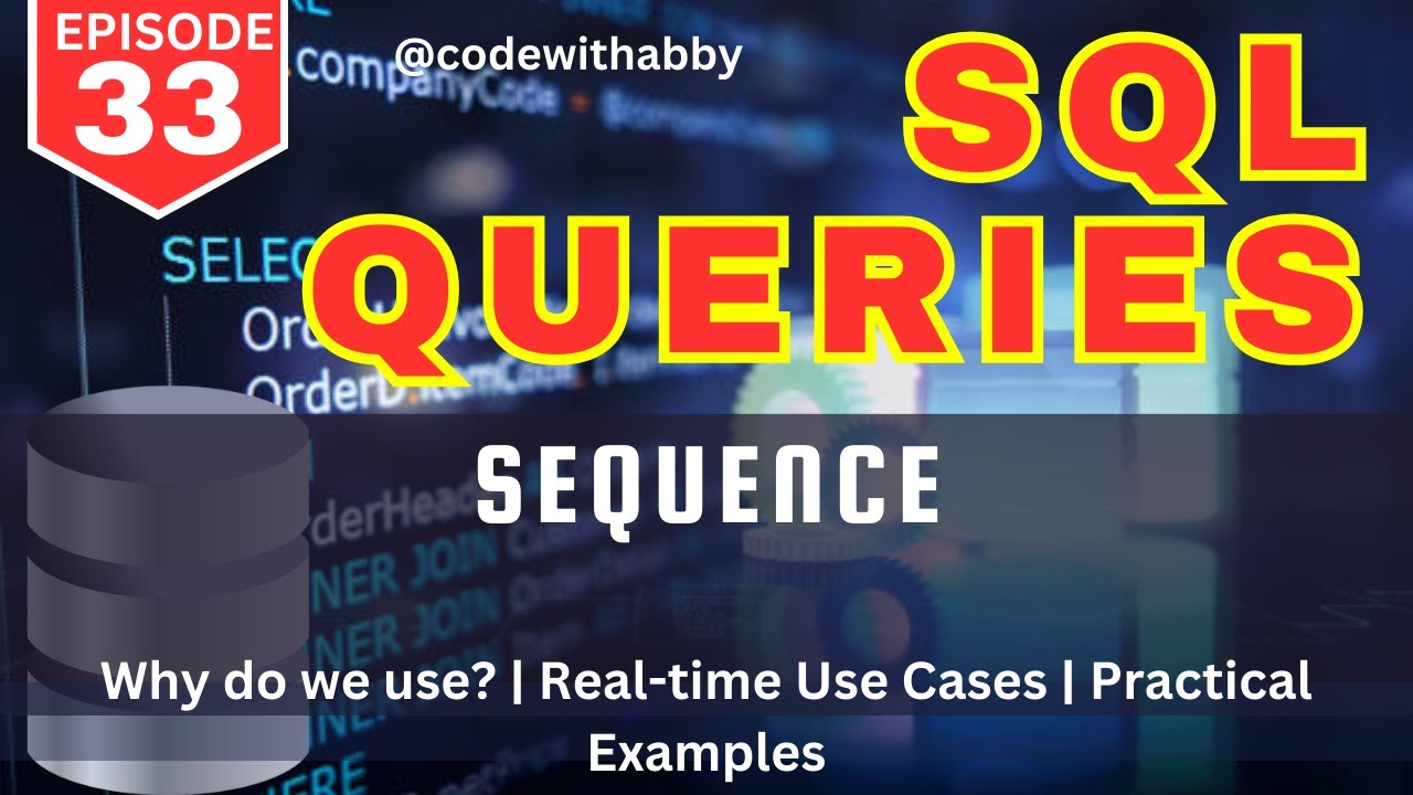 SQL Server SEQUENCE Explained | vs IDENTITY | CACHE vs NO CACHE Demo | @codewithabby | 2025 ...