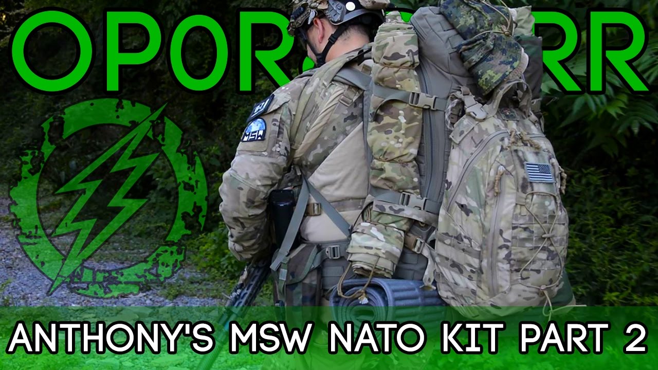 Op0r8durr - Anthony's MSW NATO Kit - Part 2 - YouTube