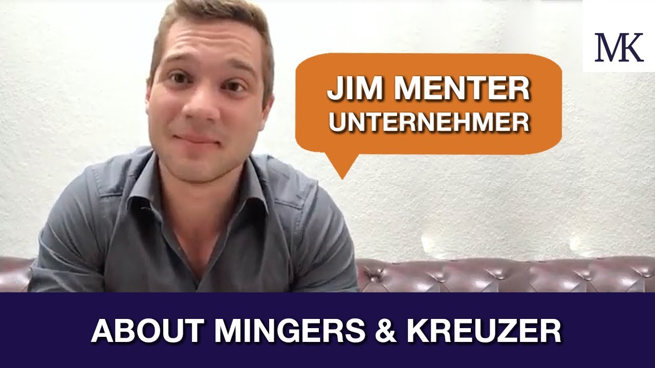 DAS SAGT ... Jim Menter ÜBER UNS! #AboutMingersKreuzer - YouTube