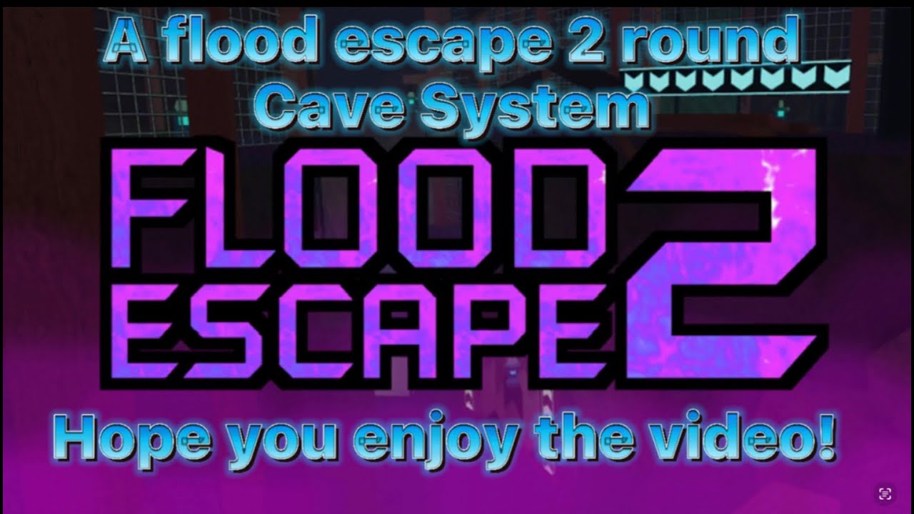 Flood escape 2 round: Cave System - Medium - YouTube
