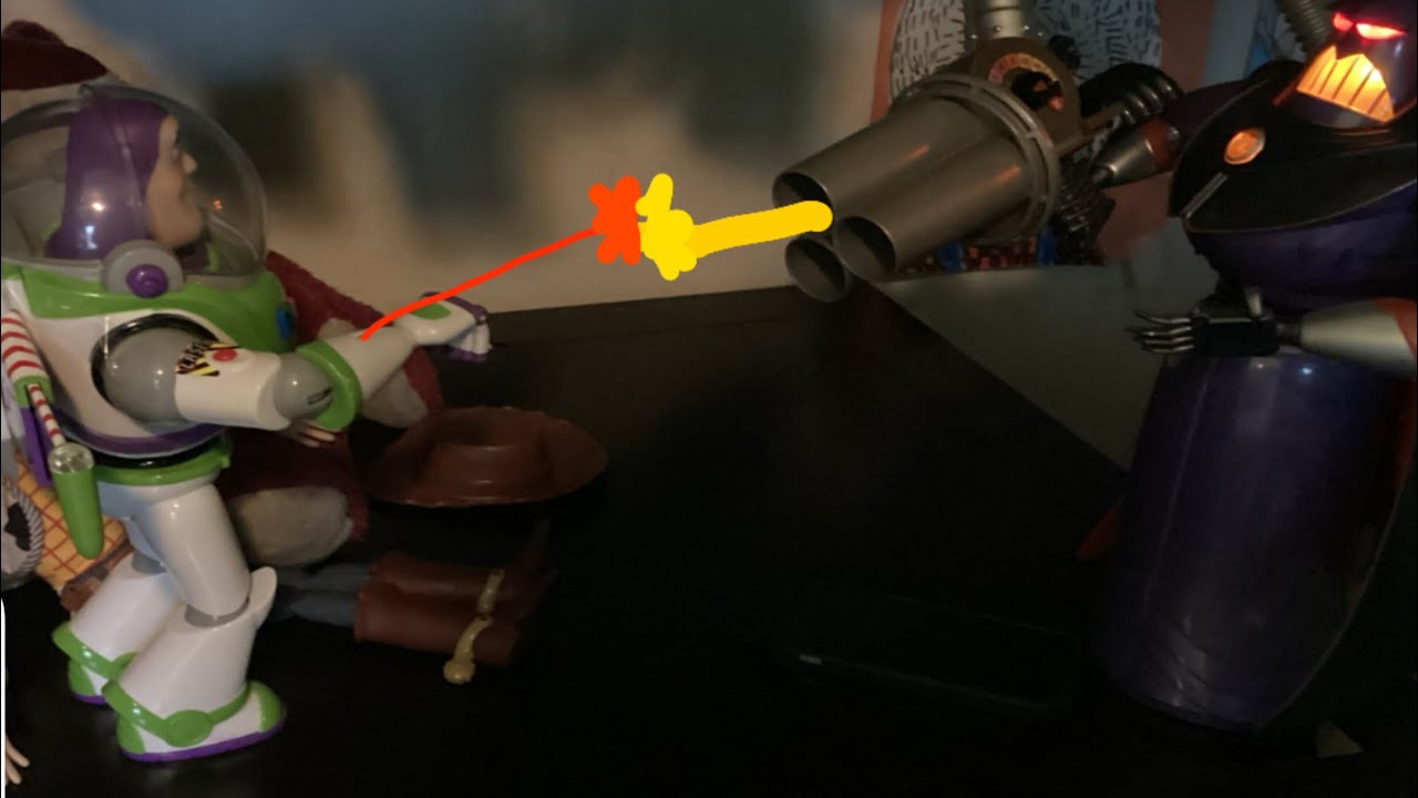 Woody and Buzz VS Zurg and lotso. - YouTube