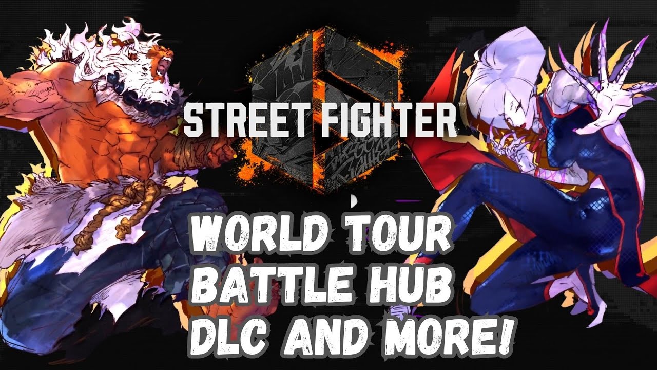 Street Fighter 6 Showcase Breakdown - DLC, World Tour, Battle Hub, and More! - YouTube