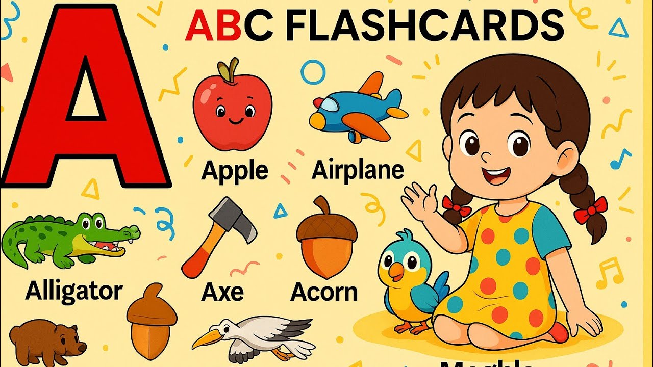 ABC Alphabet | ABC Alphabet video chart | Learning The letters and ...