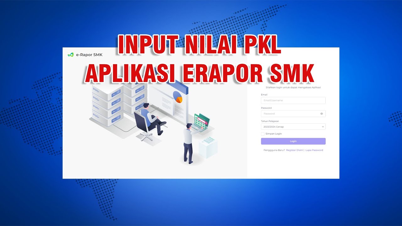 Tutorial input nilai PKL SMK di eRapor - YouTube