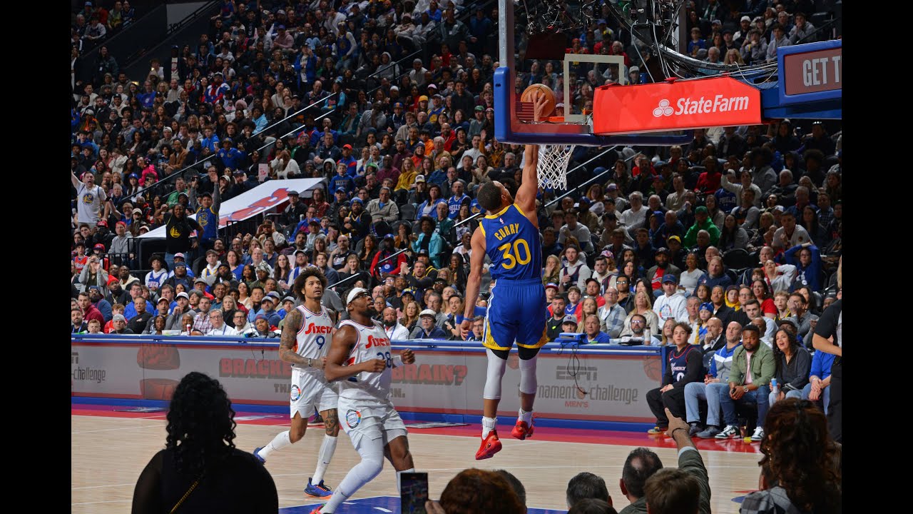 Stephen Curry's Dunks Throughout His NBA Career - YouTube