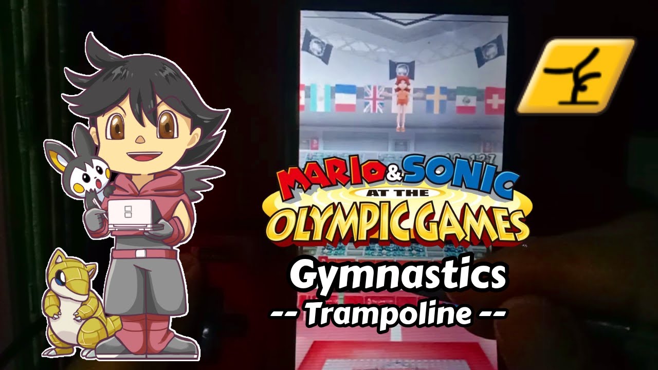 Gymnastics Trampoline -- Mario & Sonic at the Olympic Games NDS ...