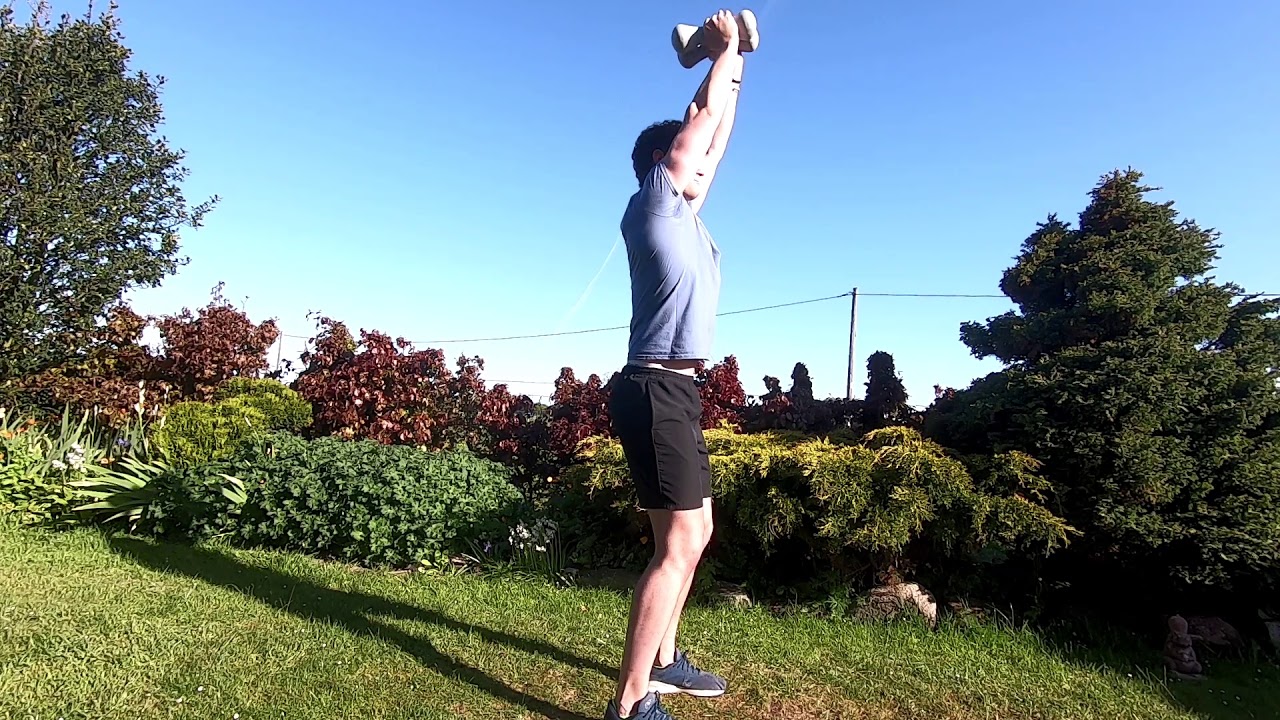 TheLakesCoach - Dumbbell Overhead Tri Extension - YouTube
