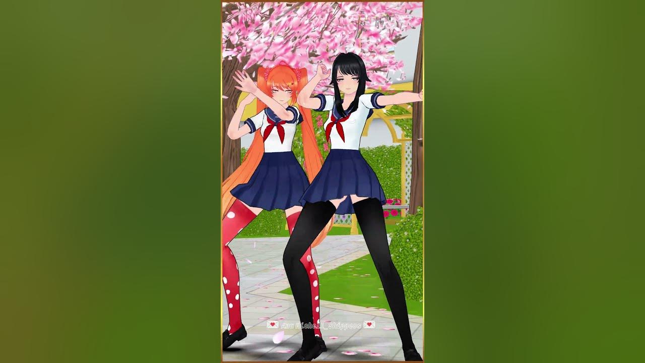 〖MMD〗WANNABE DANCE - OSANA X AYANO〖YANDERE SIMULATOR〗 - YouTube