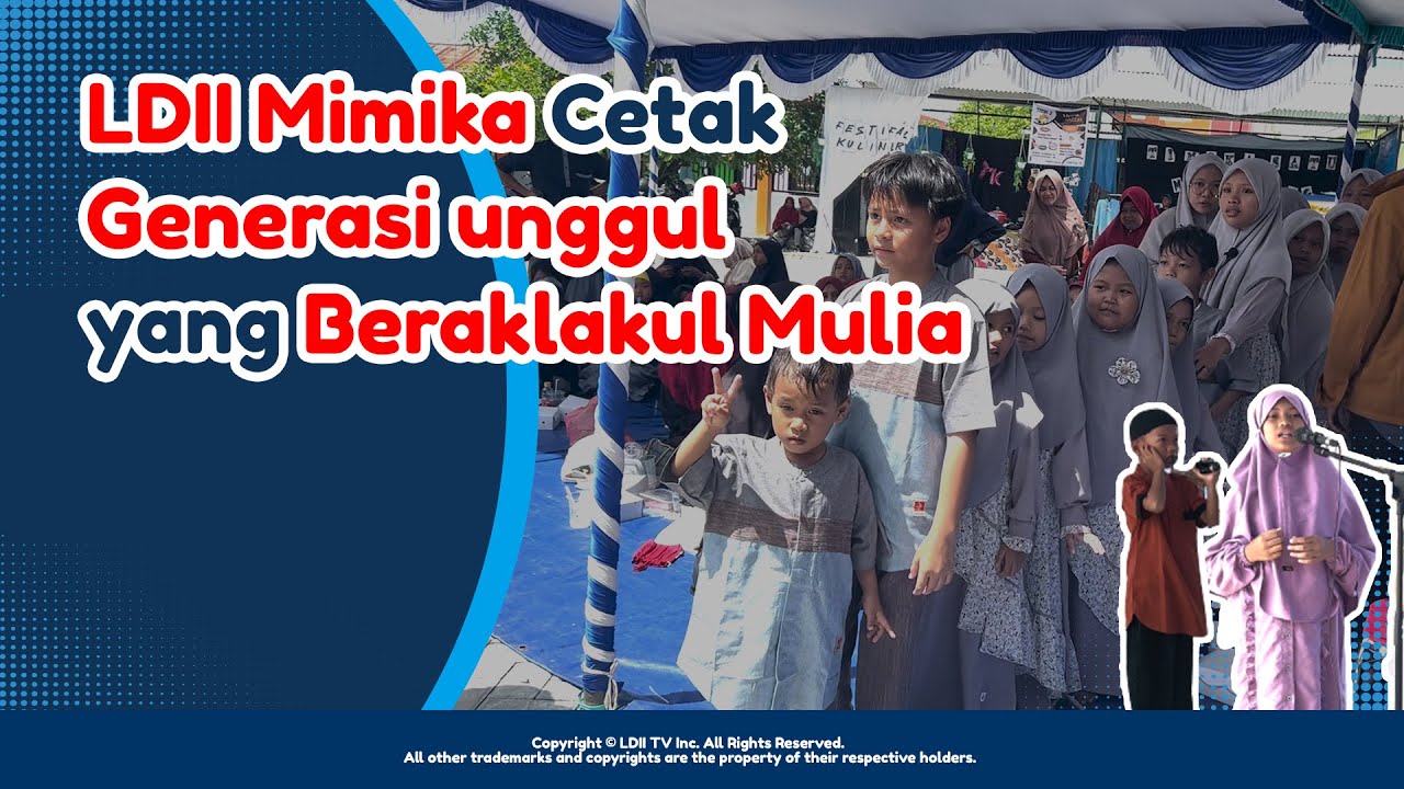 LDII TV: FAS LDII Mimika Siapkan Generasi Unggul - YouTube