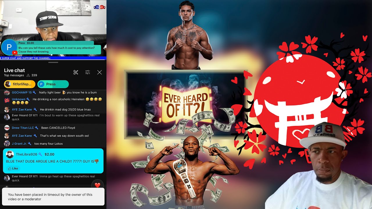"Blue Blood Sports TV" COOKED On His Own Livestream | Ever Heard Of It ...
