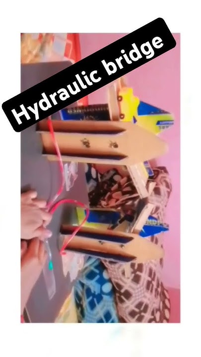 # Hydraulic bridge working model # for science exhibition|| sister shorts - YouTube