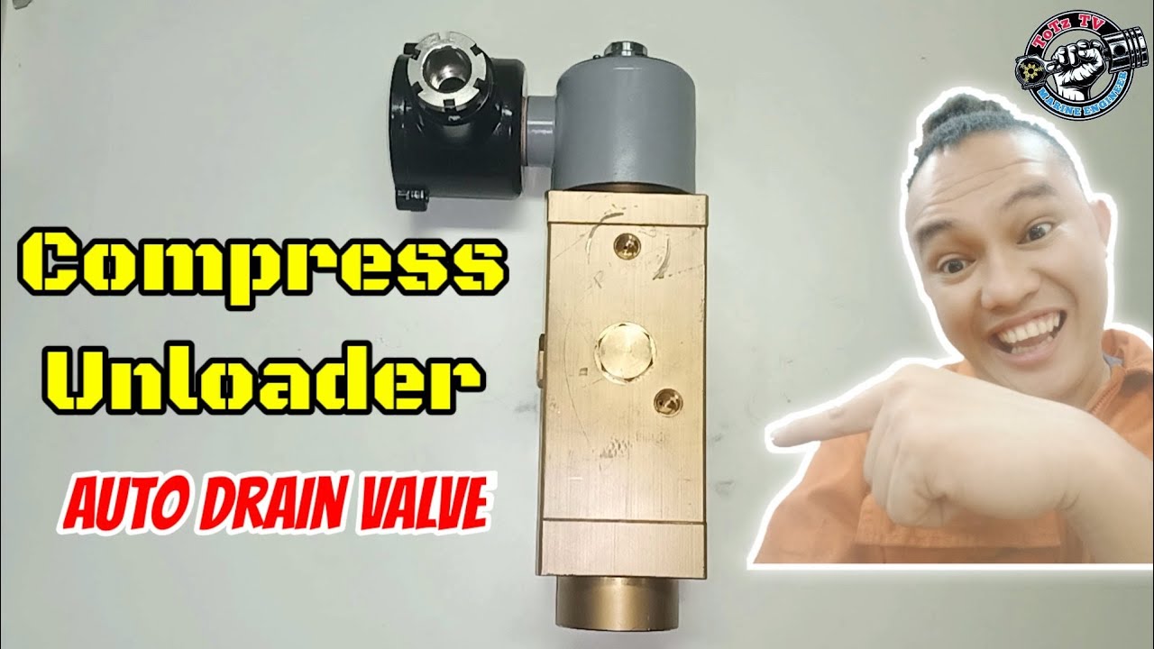 Compressor Unloader (Auto Drain Valve) - YouTube