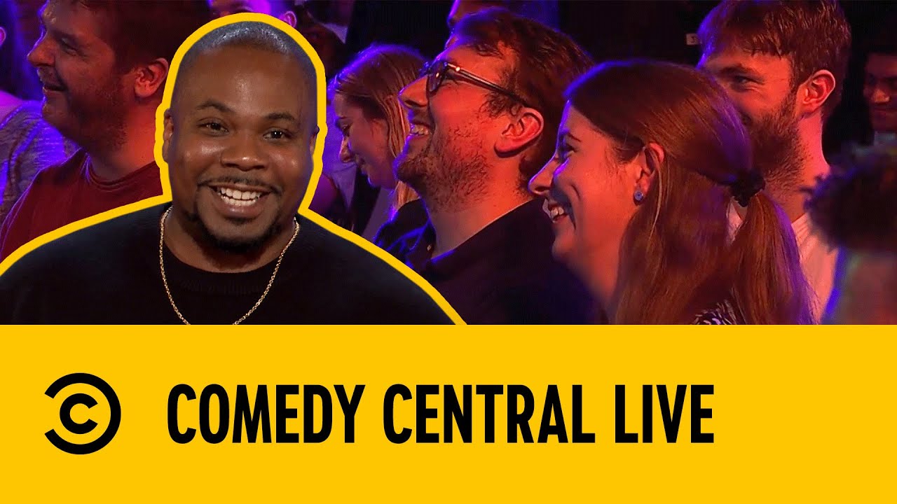Not Your Regular Bus Stop Gig With Marlon Davis | Comedy Central Live - YouTube